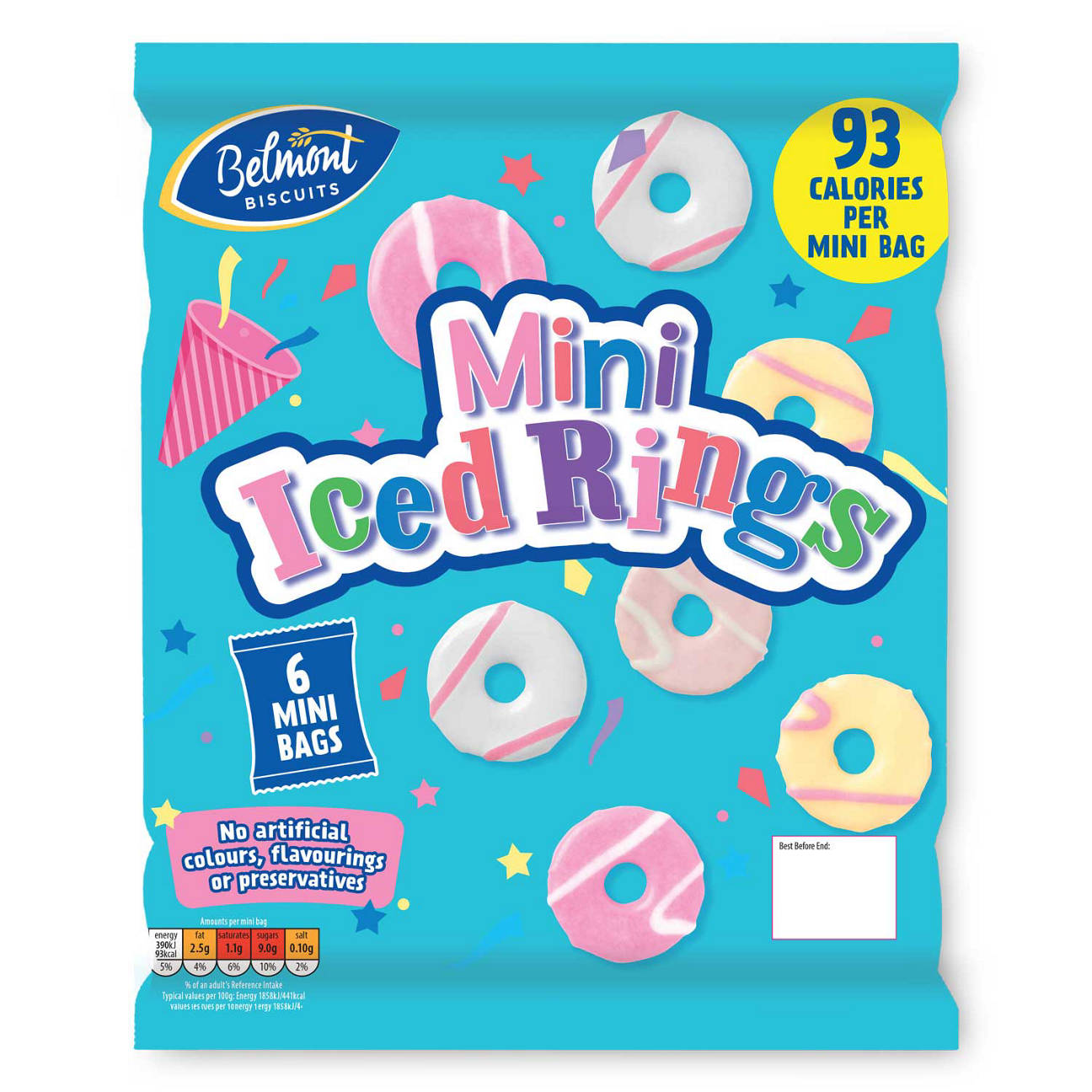 Mini Iced Rings 6 Pack | ALDI UK